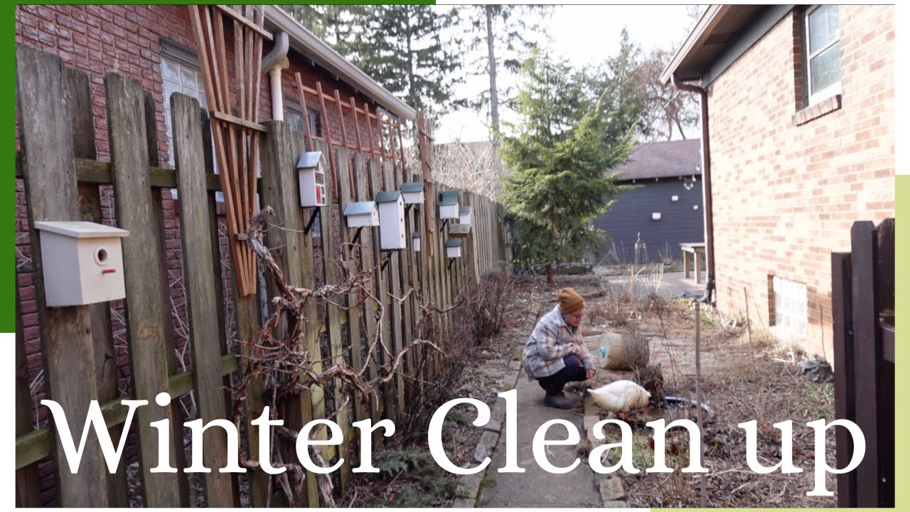 Winter Clean Up - YouTube