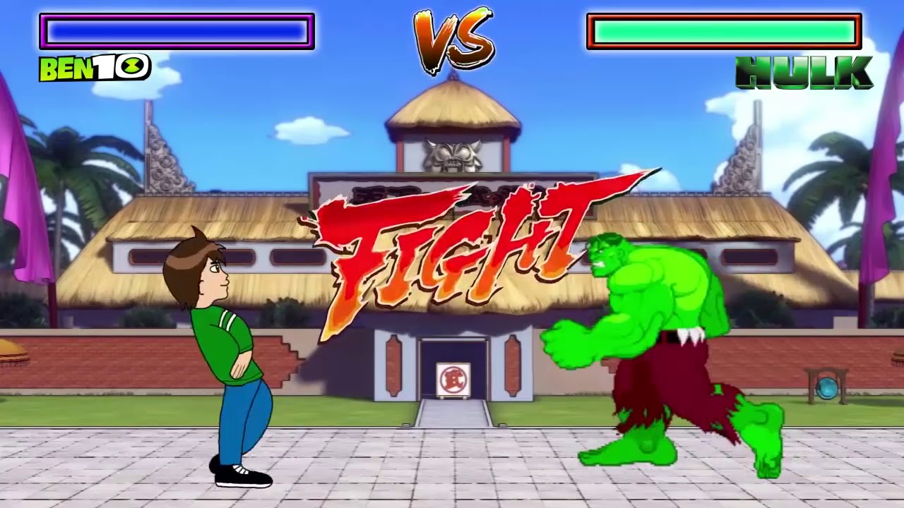 Ben 10 vs Hulk - YouTube