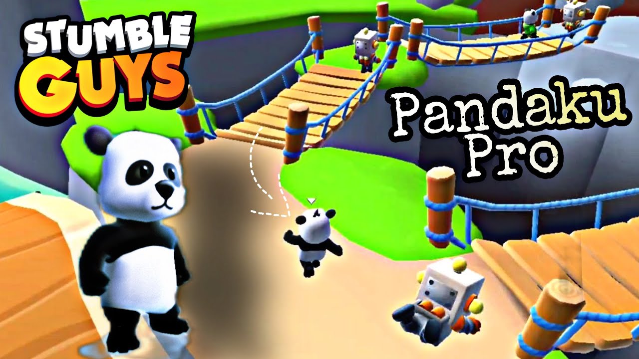 Stumble Guys Pandaku Jadi Pro Player - YouTube