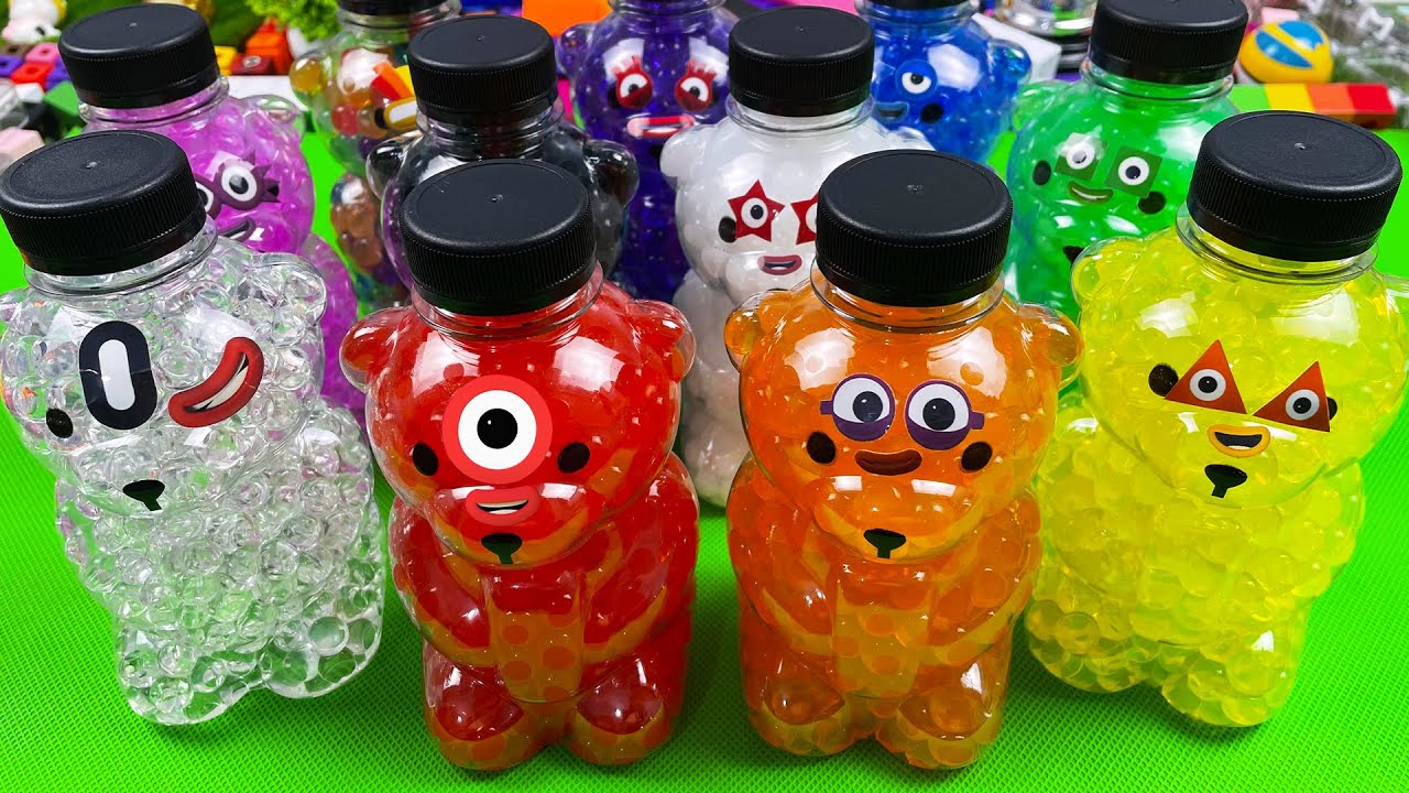 Numberblocks – Looking Orbeez Colorful With Teddy Bear! Satisfying ...