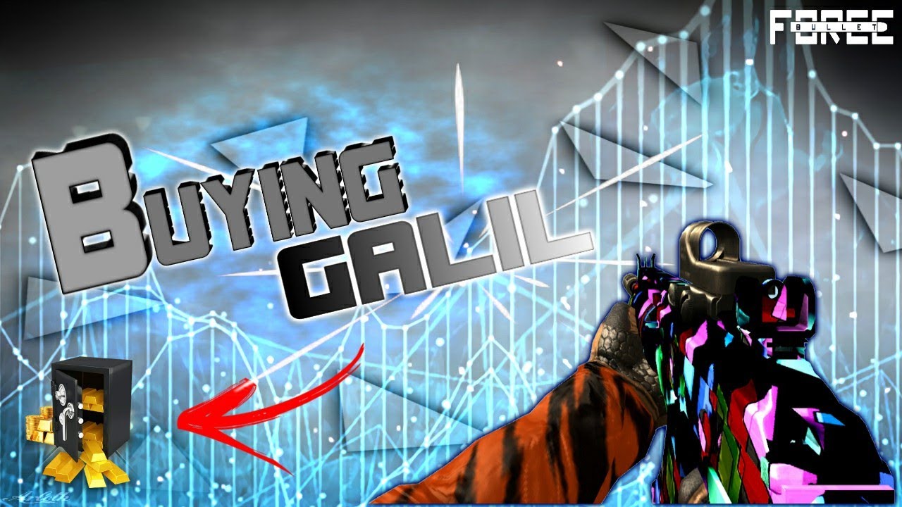 Bullet Force - Comprando Galil Ace 23 + Bullet Tracer - YouTube