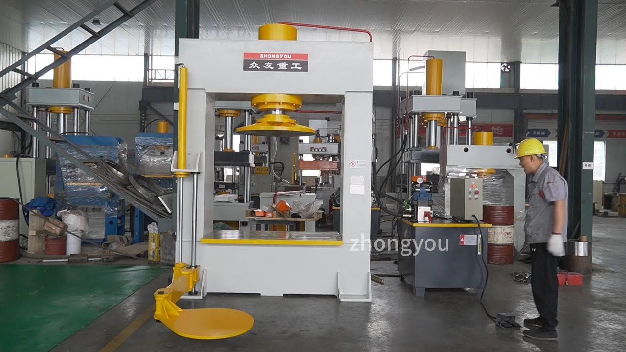 300T Gantry Tire Press 300T Engineering Vehicle Solid Tire Hydraulic ...