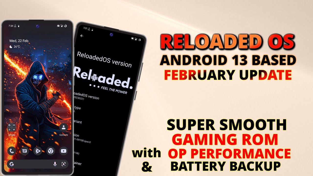 Reloaded OS February Update For POCO F4 | Reloaded OS 13 Android 13 | Best Gaming ROM For POCO ...