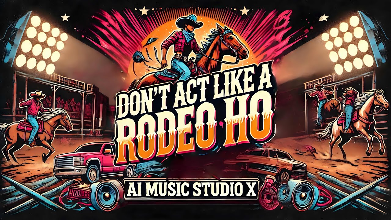 “Don’t Act Like a Rodeo Ho” by AI Music Studio X | #Music #Country # ...