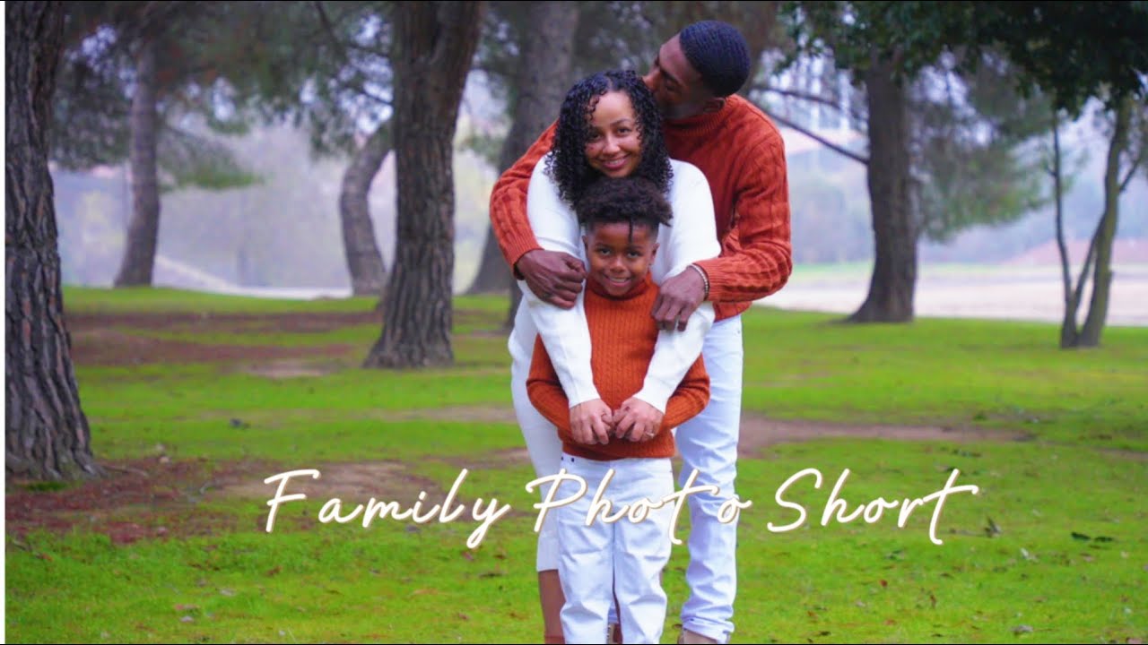 The Myles Family- A Family Photo Short - YouTube