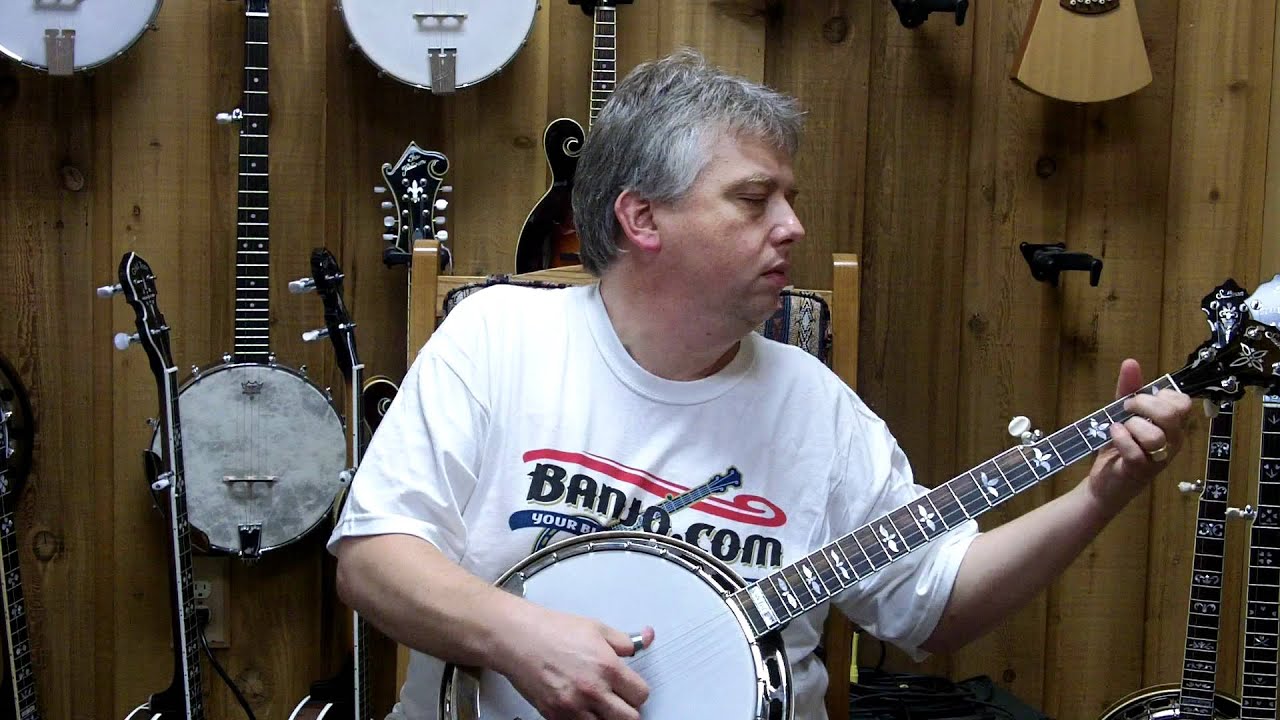 Banjo.com video: demo of a new Sullivan V-35 Mahogany 5 String Banjo ...