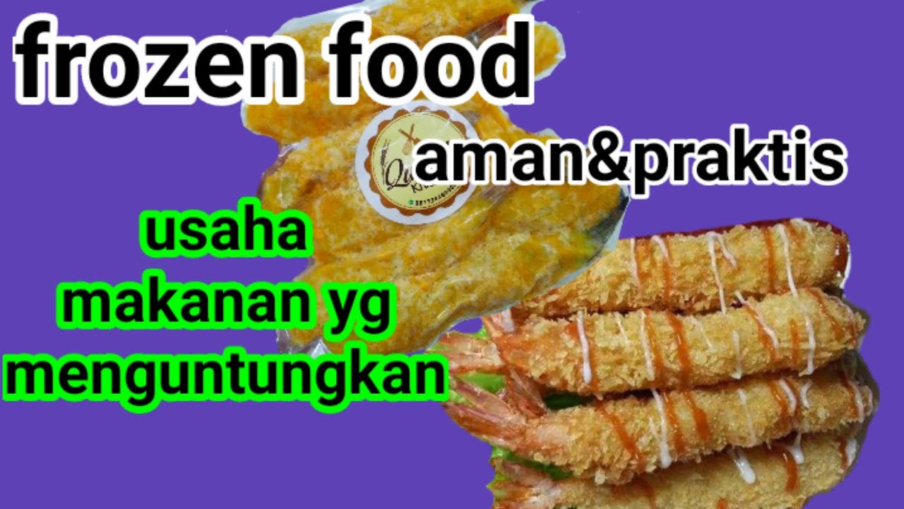 Makanan beku||Frozen food - YouTube