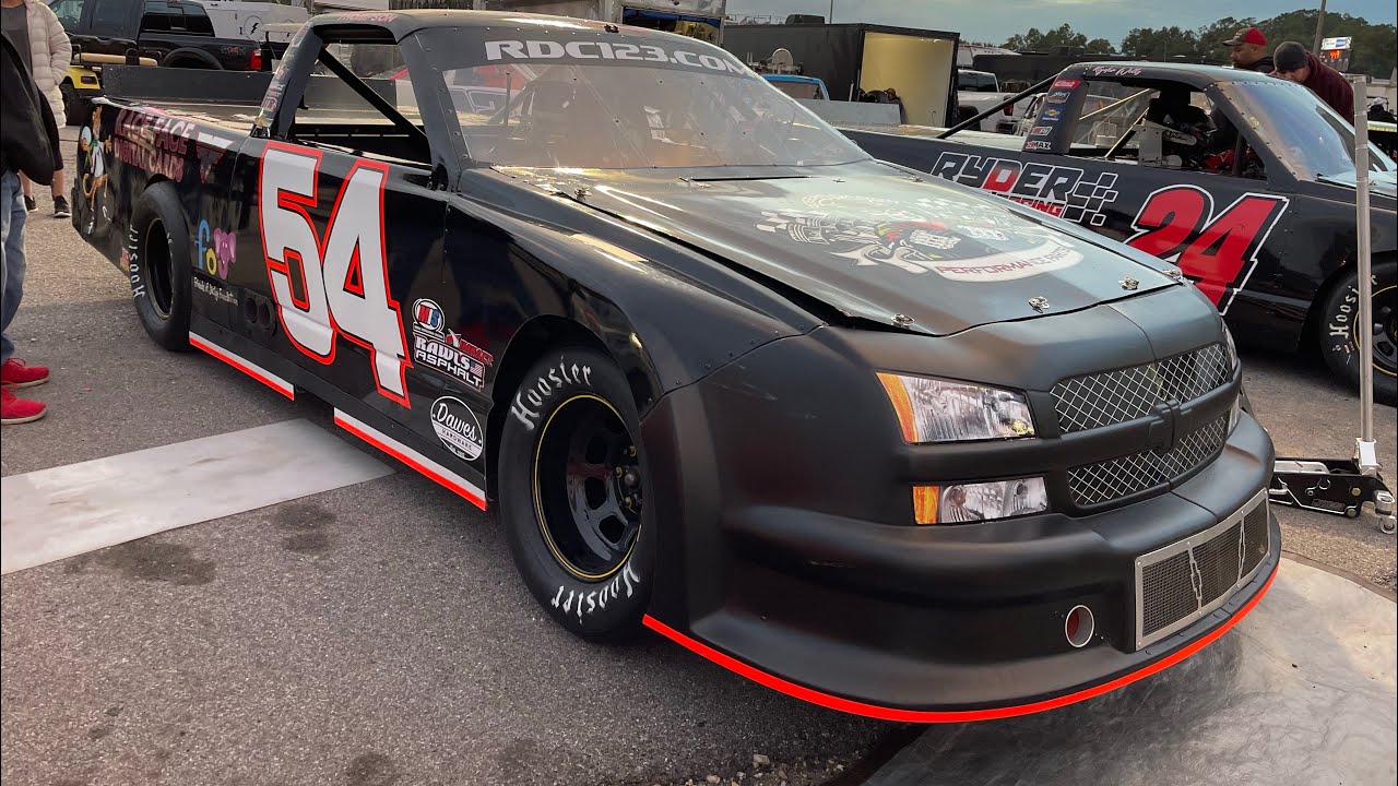 Five Flags Speedway| Pro Truck 50| 11/30/23| Grant Thompson - YouTube
