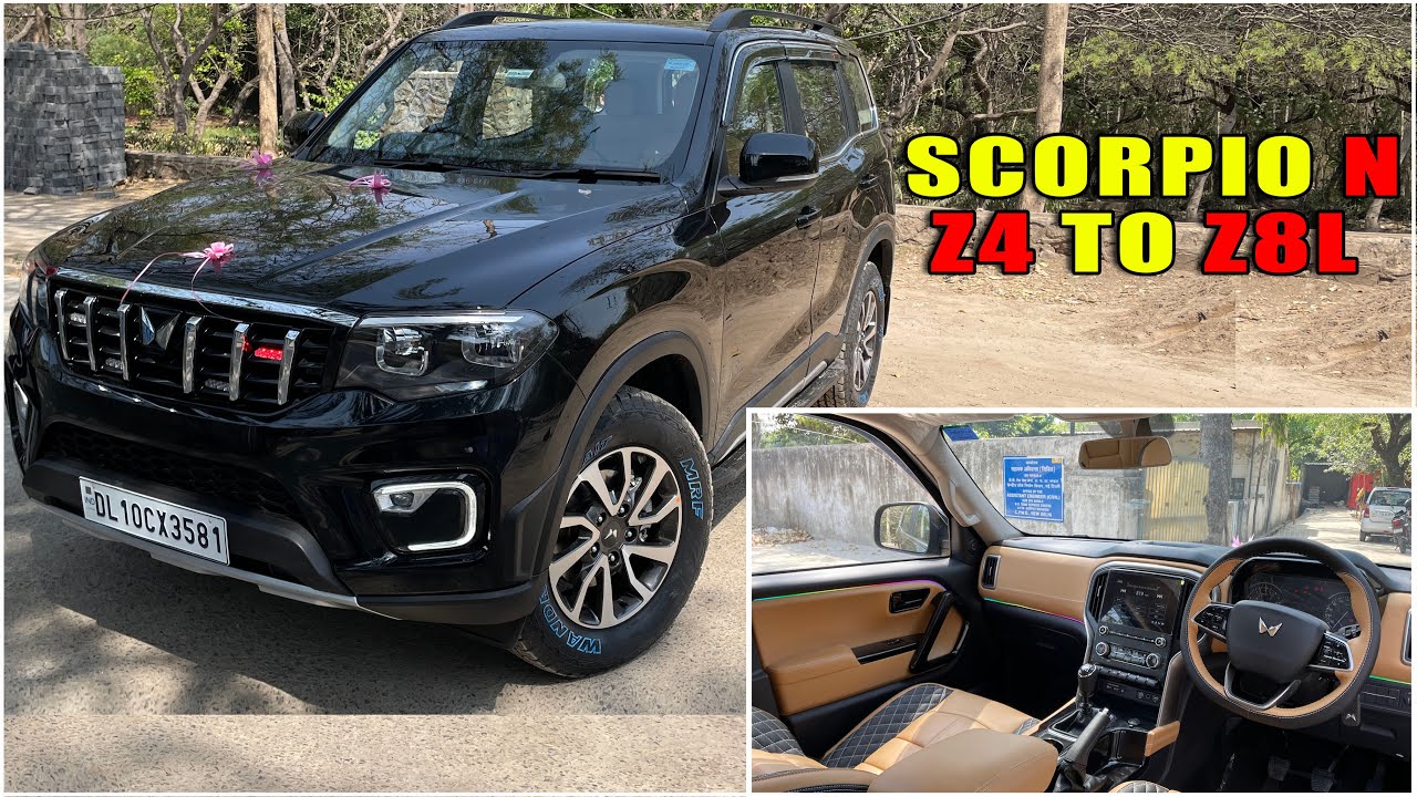 Luxurious Interior And Exterior Modification Z4 to Z8L 🔥 | Mahindra ...