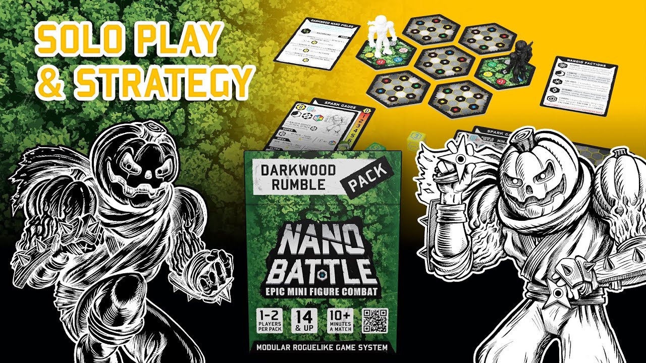 Solo Playthrough: Darkwood Rumble Pack 💥 Nano Battle Strategy & Nanoid ...