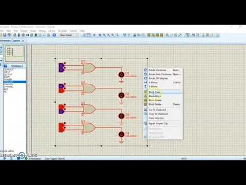 Logic Gate using proteus - YouTube