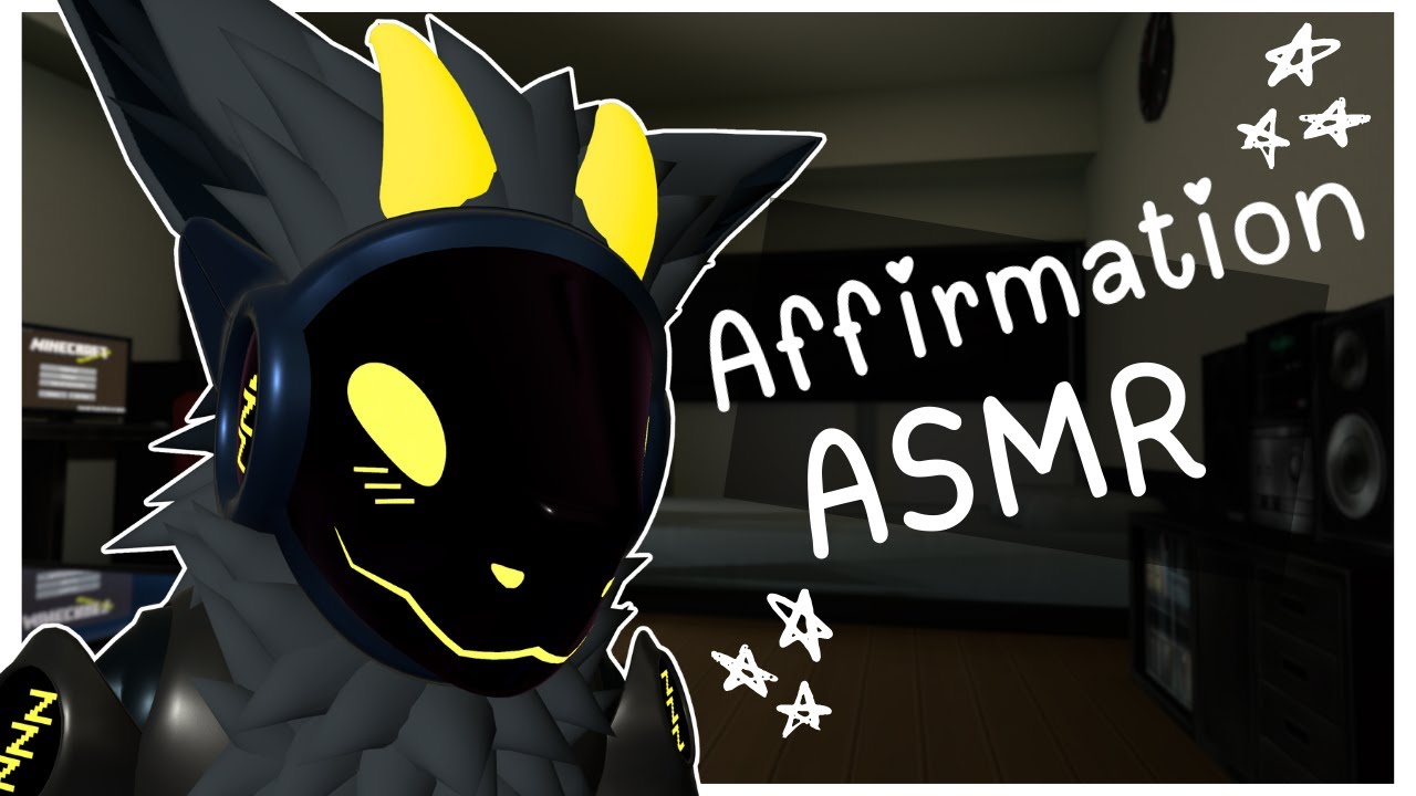 [Furry ASMR] Protogen gives you affirmations to relax :3 [Sleep-aid ...
