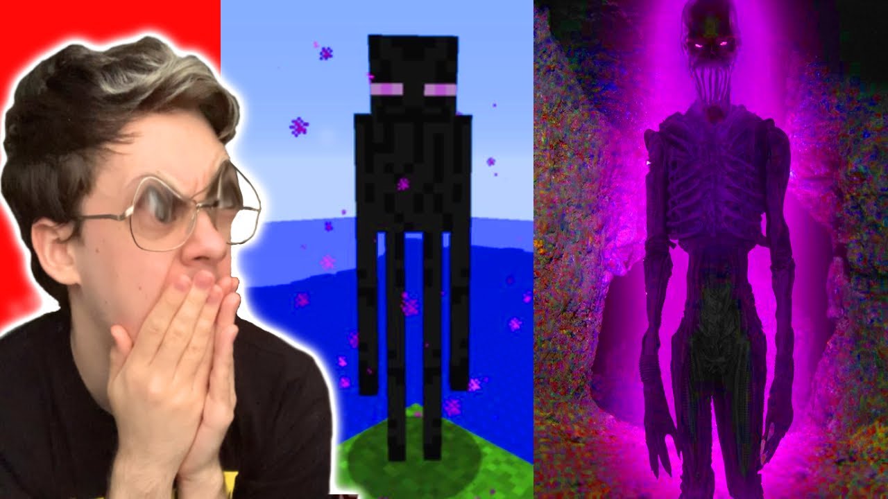 CURSED Minecraft mobs in REAL LIFE! - YouTube