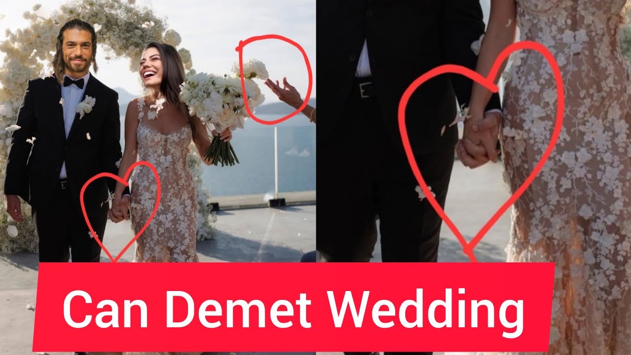 Wedding 💥💥Can Yaman Demet Özdemir - YouTube