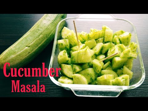 Cucumber masala recipe | spicy cucumber masala | masala southekayi ...