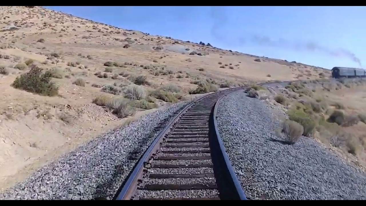 WCRG Virginia & Truckee Railroad Fire Patrol September 2022 - YouTube