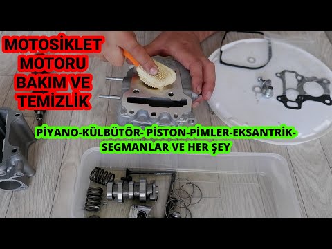 Motor Parçaları Temizlik Bakım ve Saklama İşlemi #temizlik #motosiklet #bakım