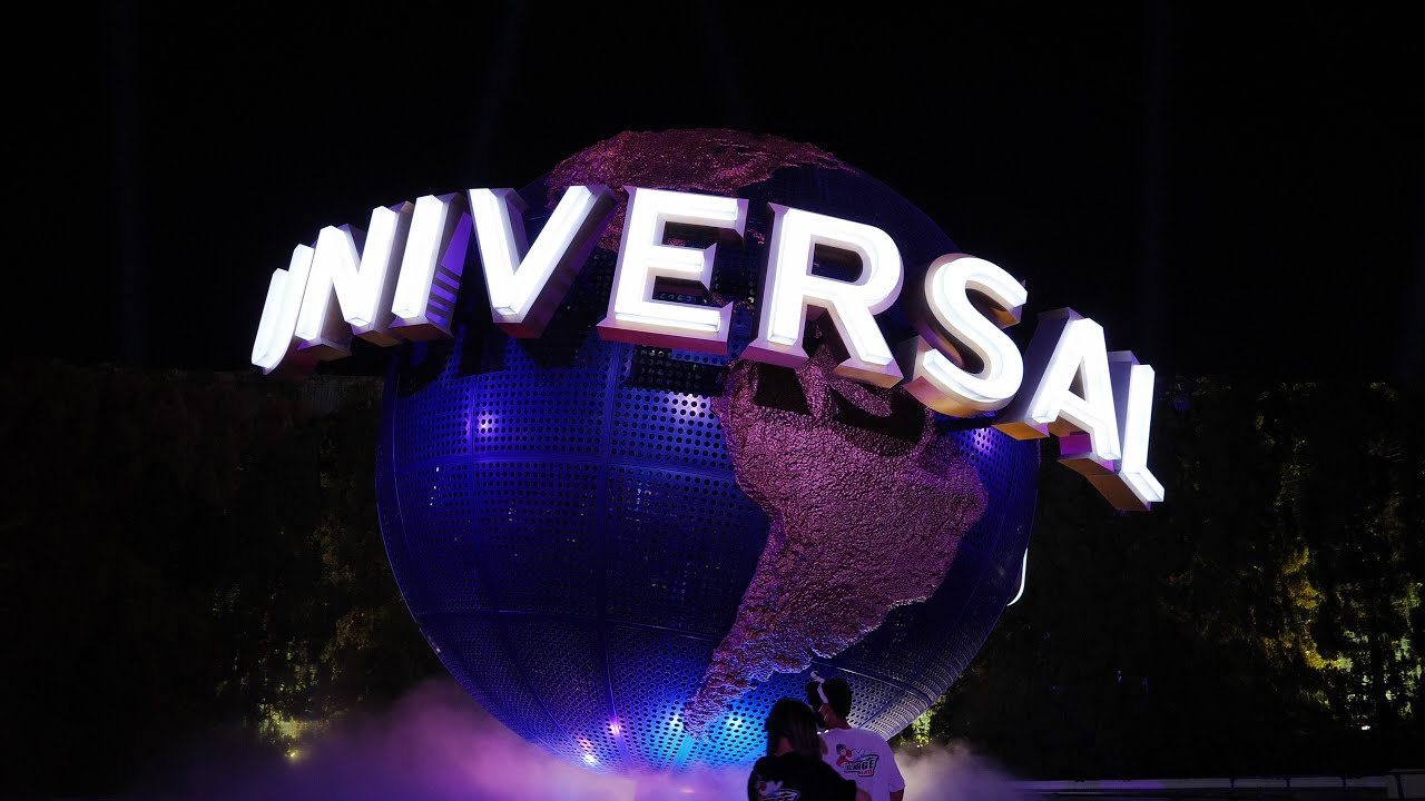 【USJ】ユニバーサル・グローブ（地球儀）2022/9（4K UHD 60fps） - YouTube