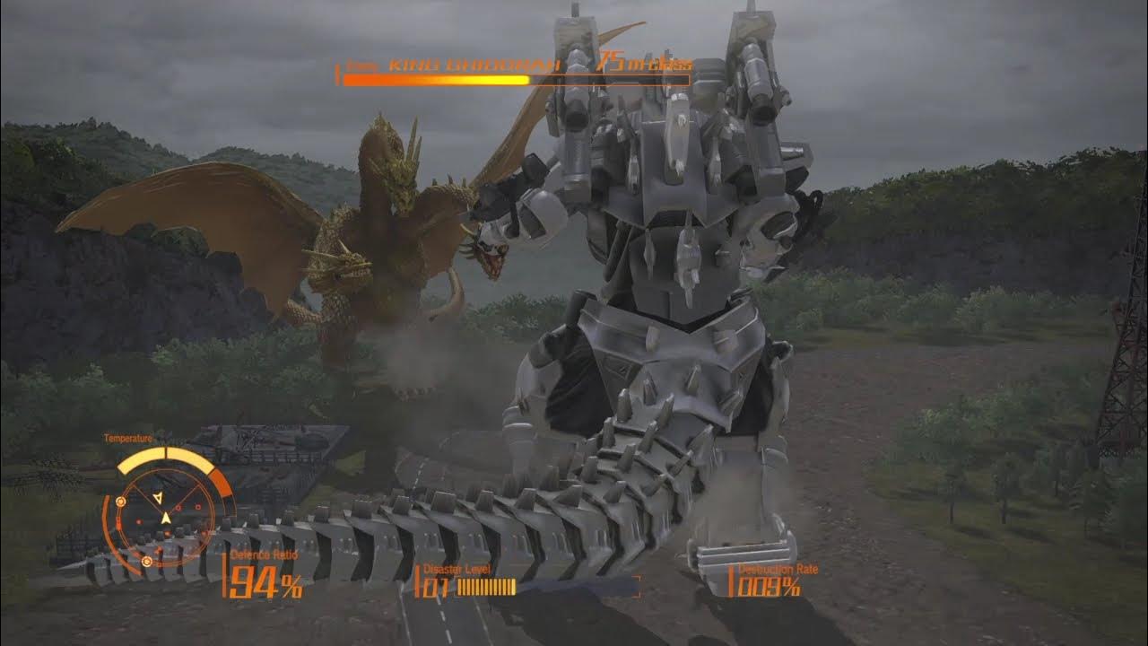 GODZILLA PS4 : Kiryu vs King Ghidorah - YouTube