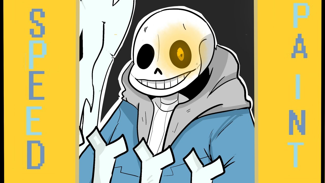 - Vs Sans -SPEEDPaint - YouTube
