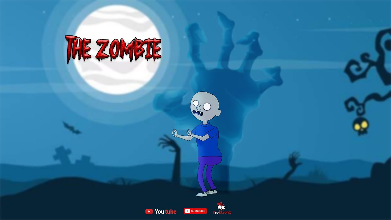 The Zombie || 2d animation || comedy || Horror|| Short Film || Adobe ...