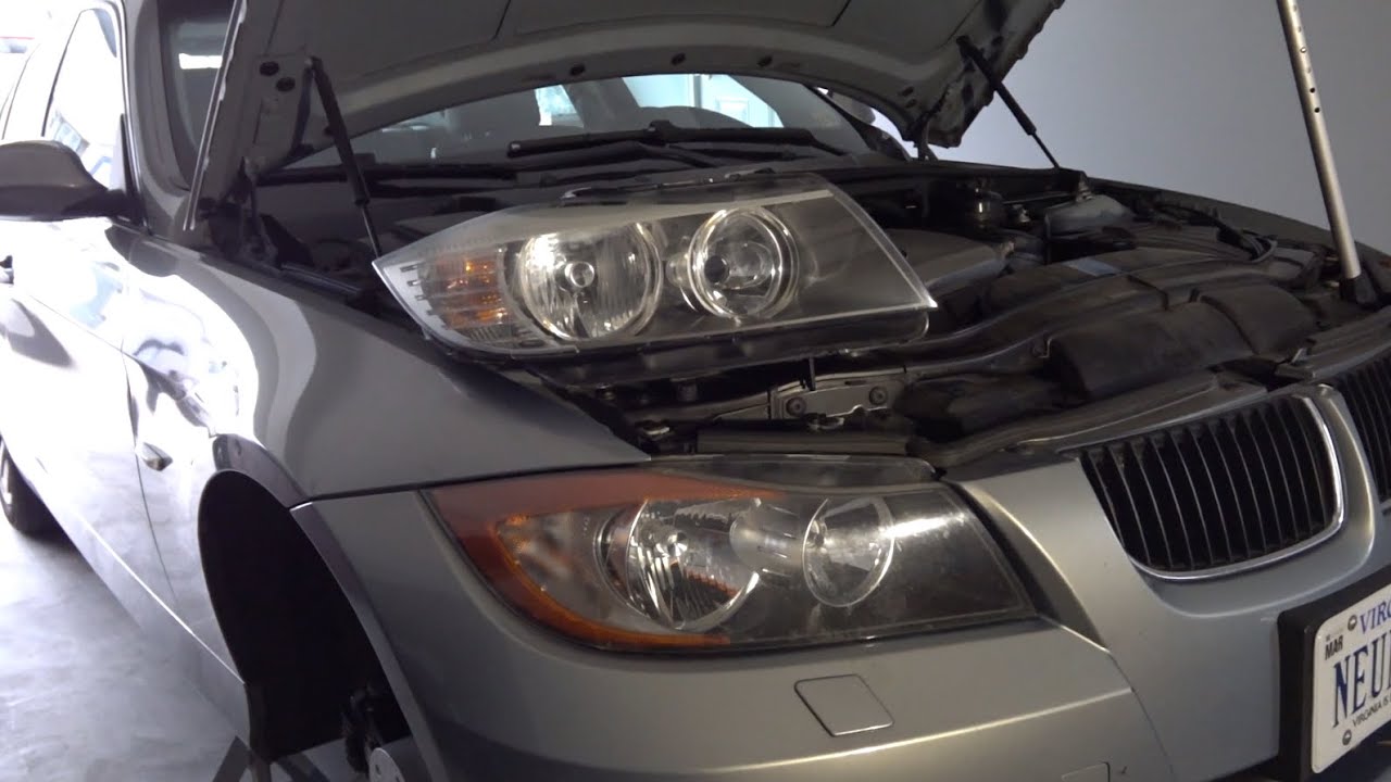 Original Style to LCI Headlights Upgrade How To BMW E90 - YouTube