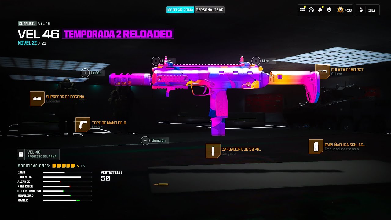 ¿ES BUENA? la VEL 46 VUELVE a WARZONE!😍 | la MEJOR CLASE de la VEL 46 ...