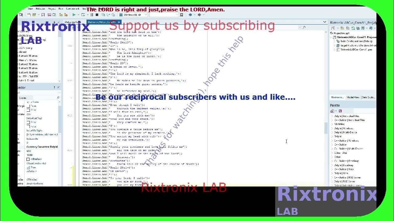 JSON App Code gbp Delphi K146 - YouTube