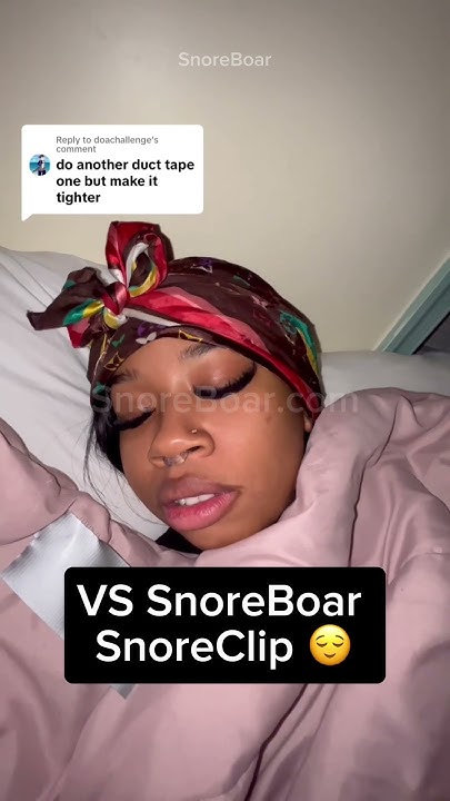 🦆 I Slapped Some Duck Tape On Her Mouth But She Didnt Stop Snoring Youtube