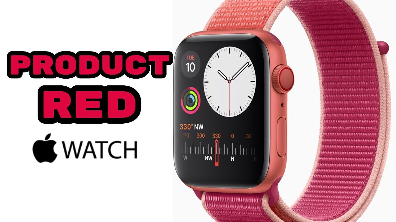 Product (RED) Apple Watch - Series 6 (2020) - YouTube