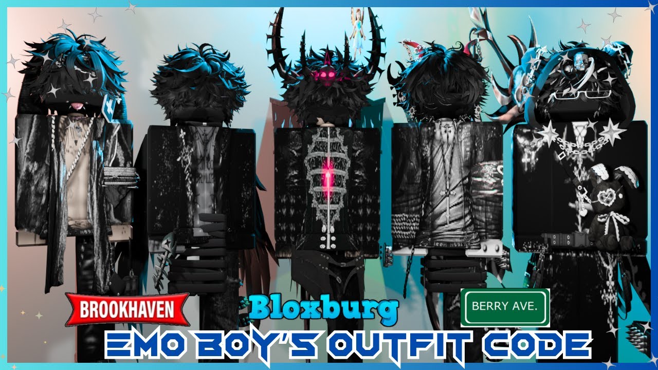 Boy Outfits Code For Brookhaven And Berry Avenue | Roblox Brookhaven ...
