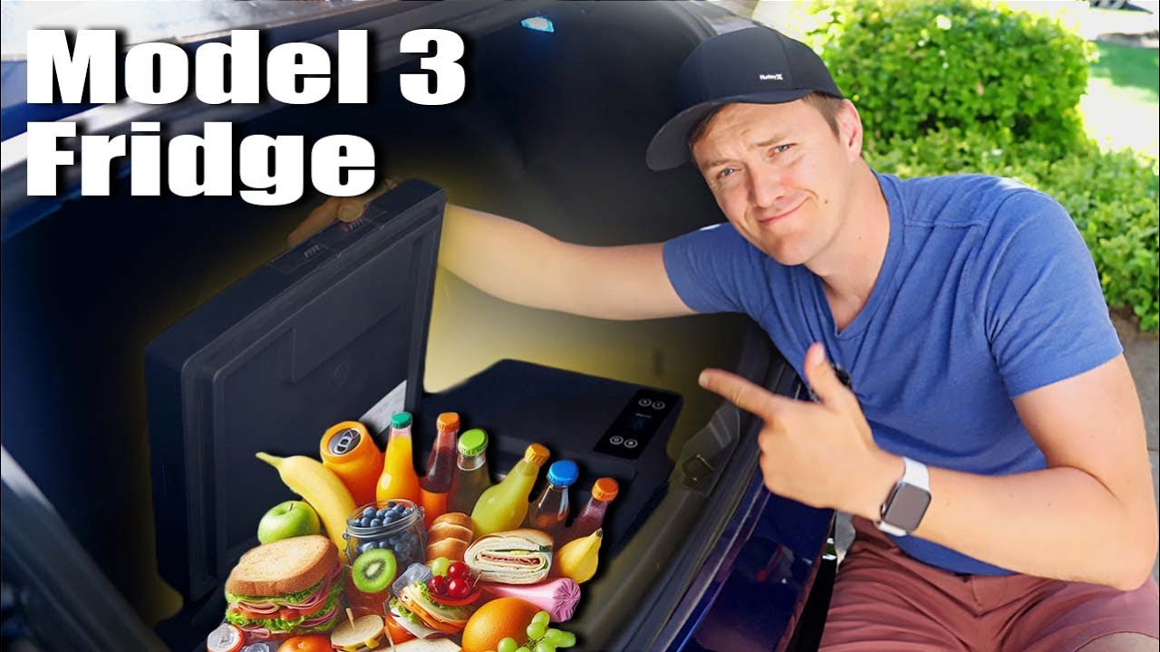 Tesla Model 3 Fridge Review & Demo - YouTube