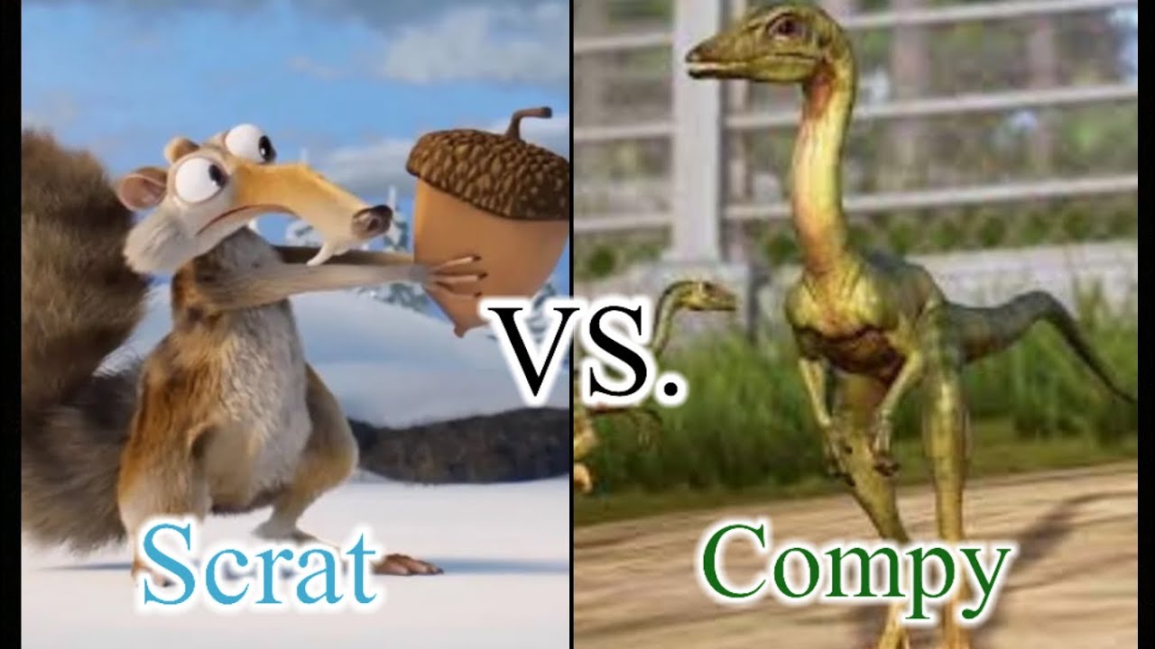 Scrat VS. Compy - YouTube