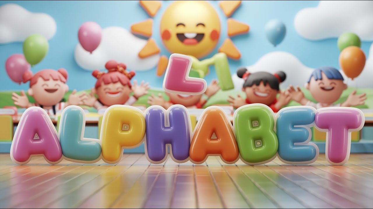 Fun Alphabet Song for Kids|Learn ABCs with Music|come kids and jump ...