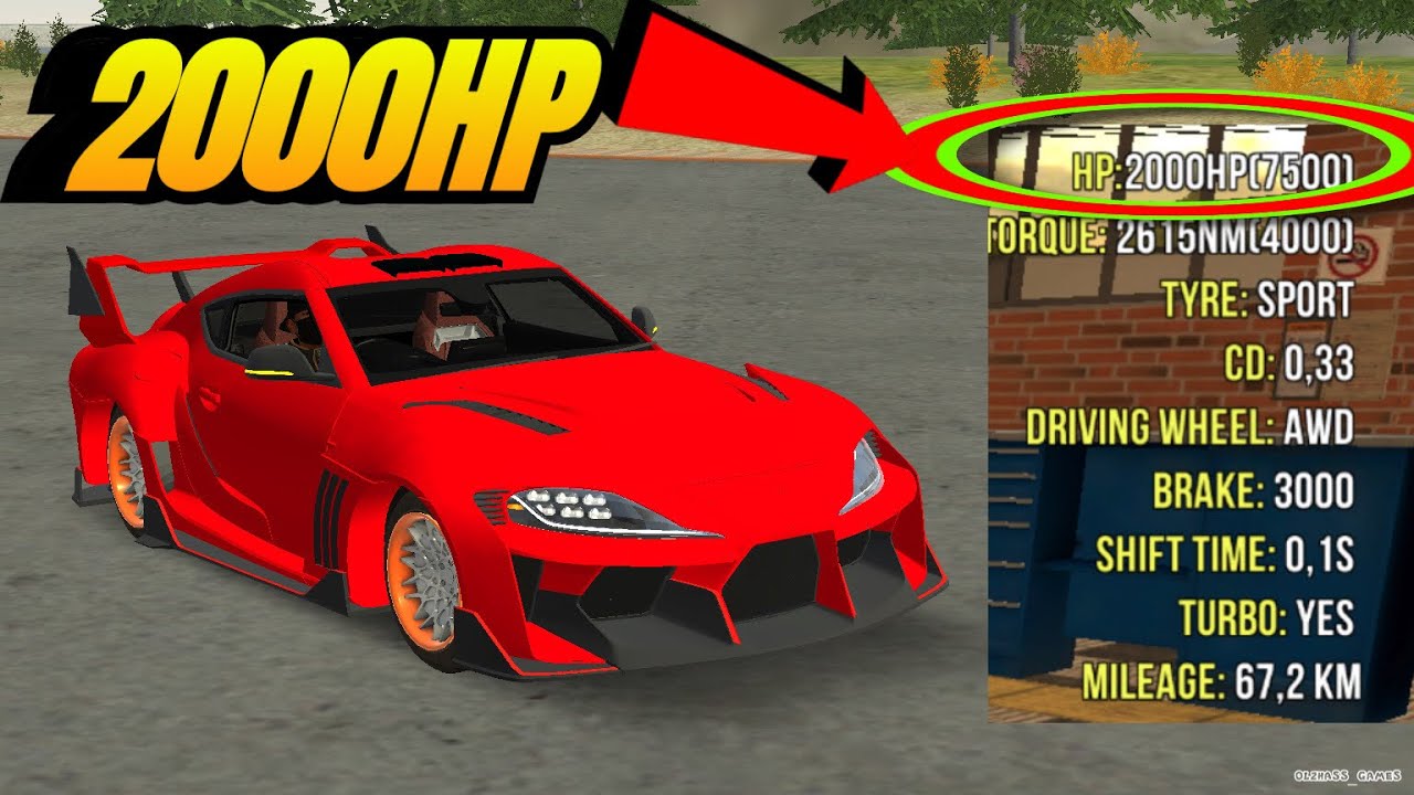 Como tener 2000hp Sin Glich y sin GG En Car Parking MULTIPLAYER Fácil y ...