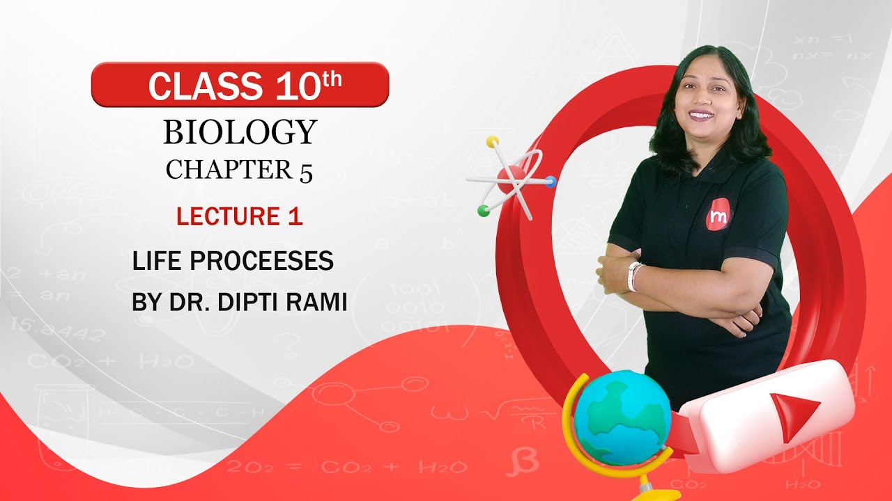 | Life Processes | Science Biology | CBSE Class 10th | Dr Dipti Rami ...