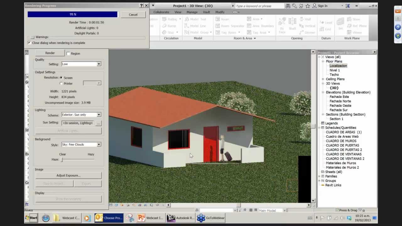 Webcast: Diseño y Modelado 3D con Autodesk Revit Architecture 2013 ...
