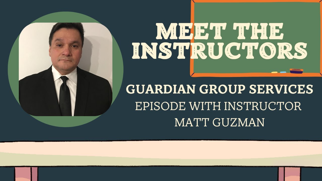 Meet The Instructors W/ Matt Guzman - YouTube