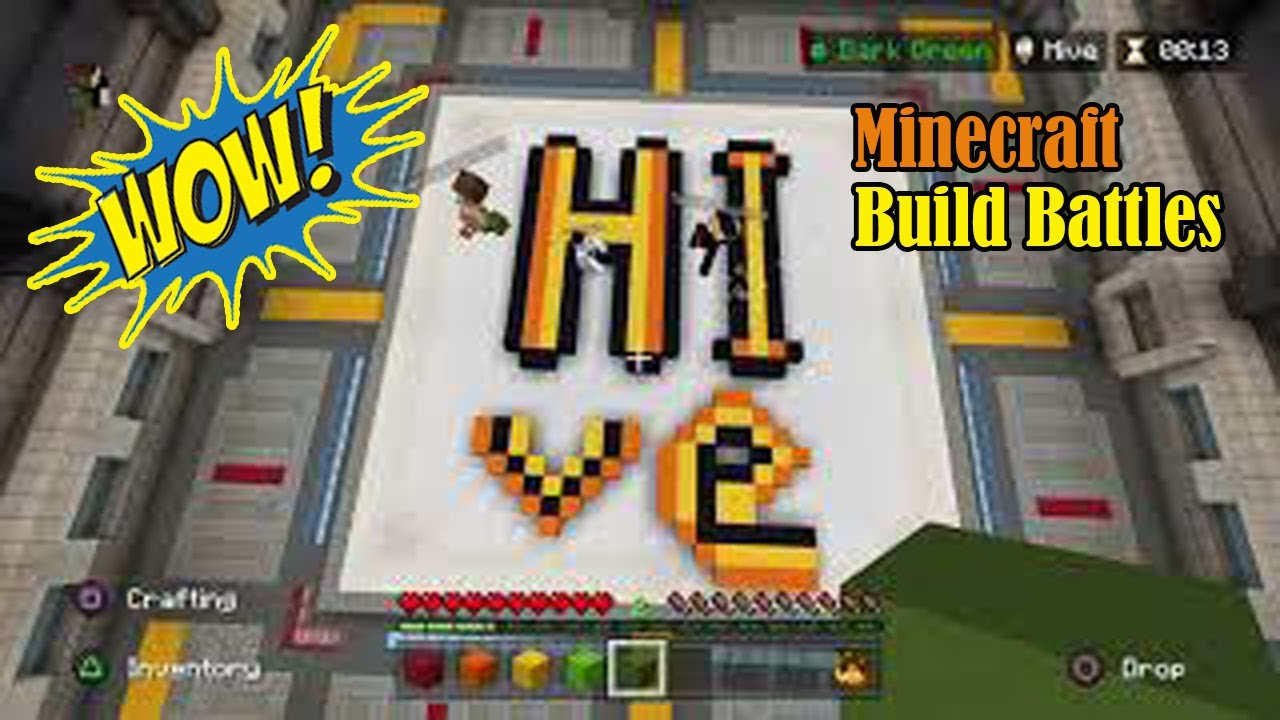 Minecraft Build Battles - YouTube