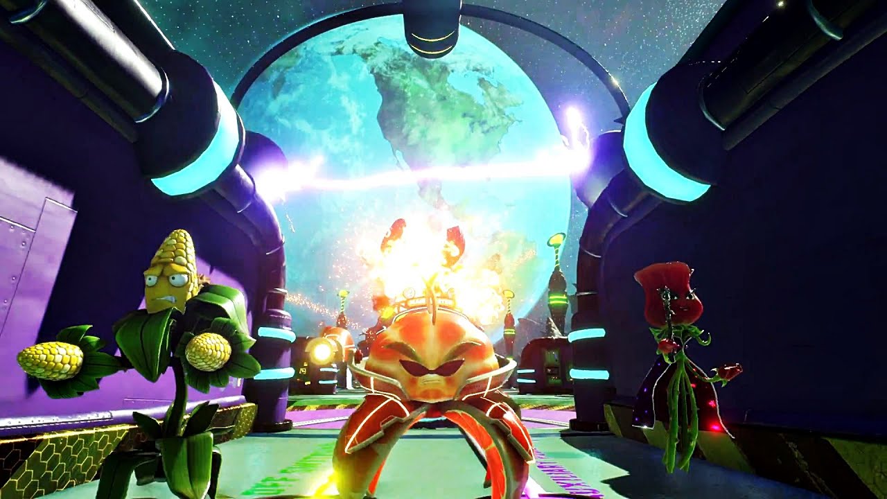 Plants vs. Zombies: Garden Warfare 2 - Plant Gameplay on Moon Base Z ...
