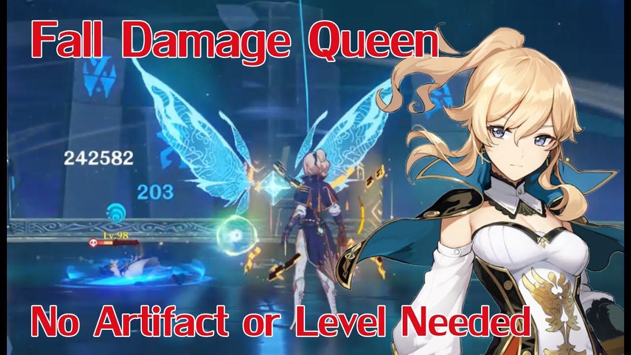 Fall Damage Queen - Jean - YouTube
