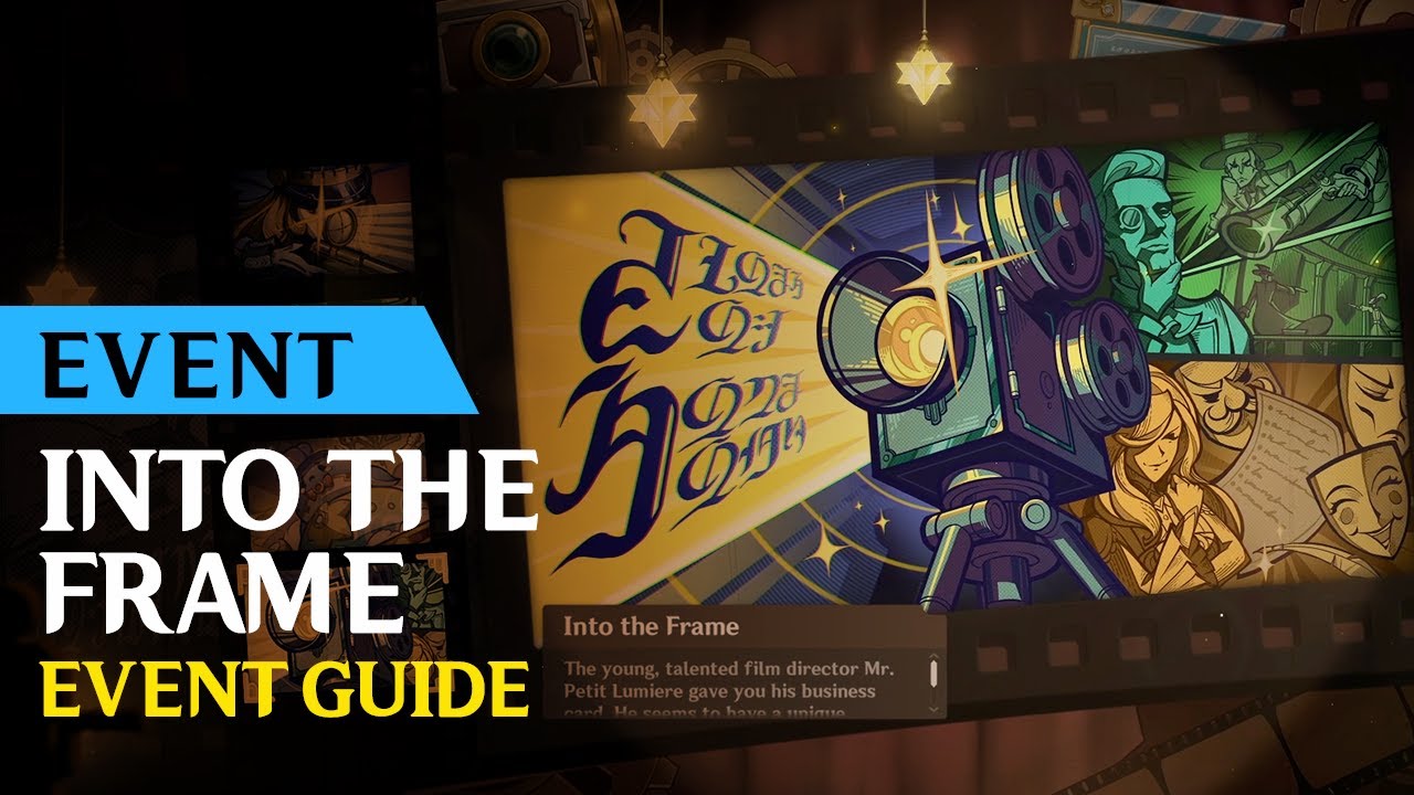Into The Frame / Roses and Muskets / Event Guide / Genshin Impact - YouTube