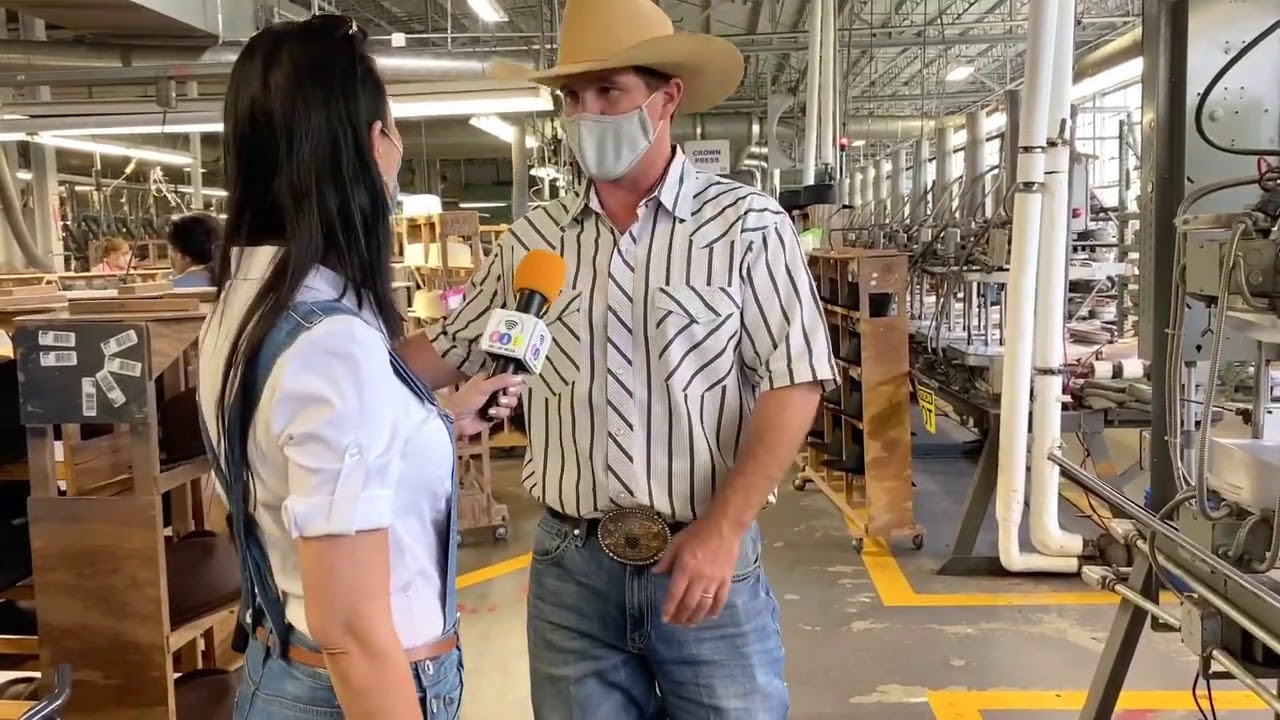 A tour to the Stetson Cowboy Hats Factory - YouTube