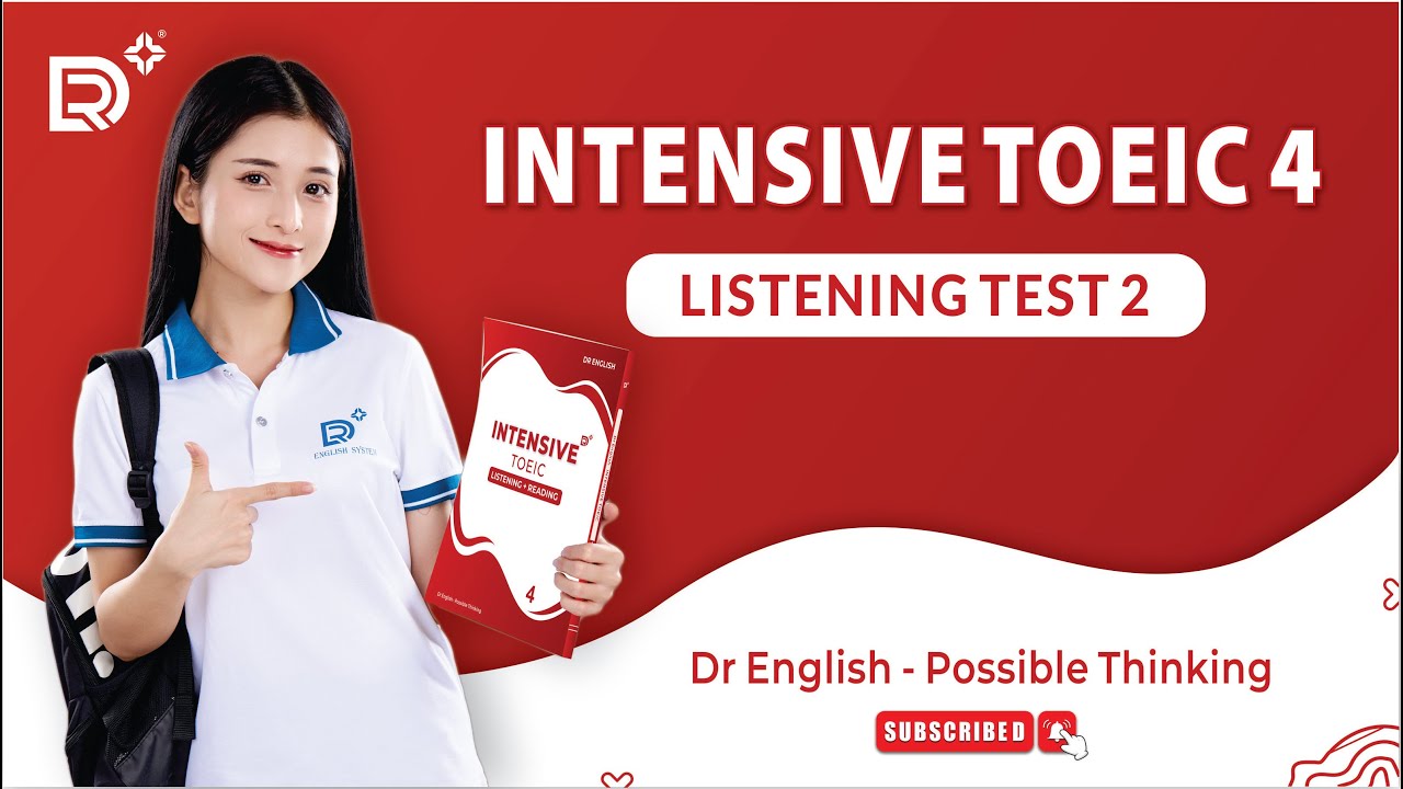 TEST 2 ACTUAL TEST - INTENSIVE TOEIC 4 - YouTube