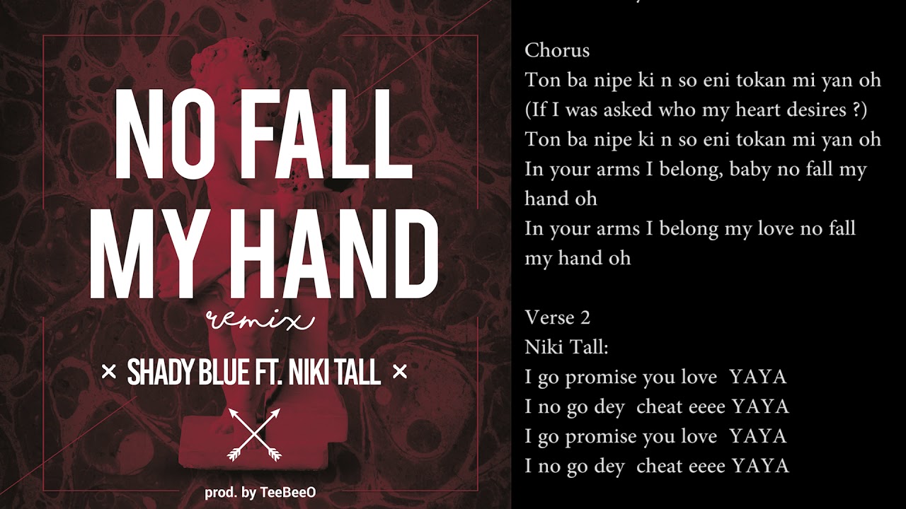 Shady Blue feat. Niki Tall - No Fall My Hand (Remix Official Audio ...