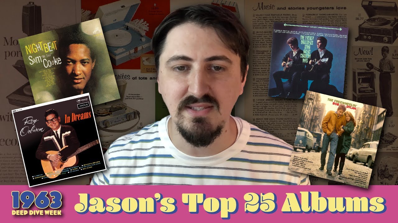 Jason's Top 25 Albums of 1963 | 1963 Deep Dive Week - YouTube