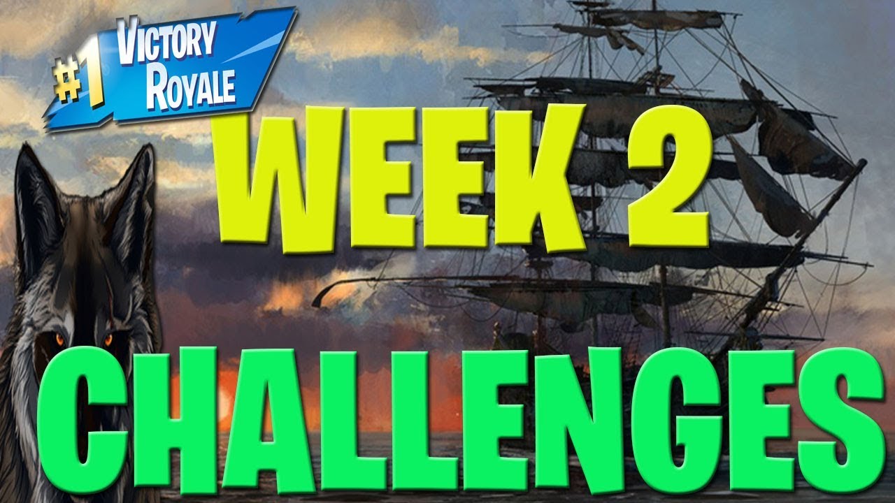 Fortnite Season 8 Week 2 Challenge Guide! Fortnite Week 2 Challenges ...