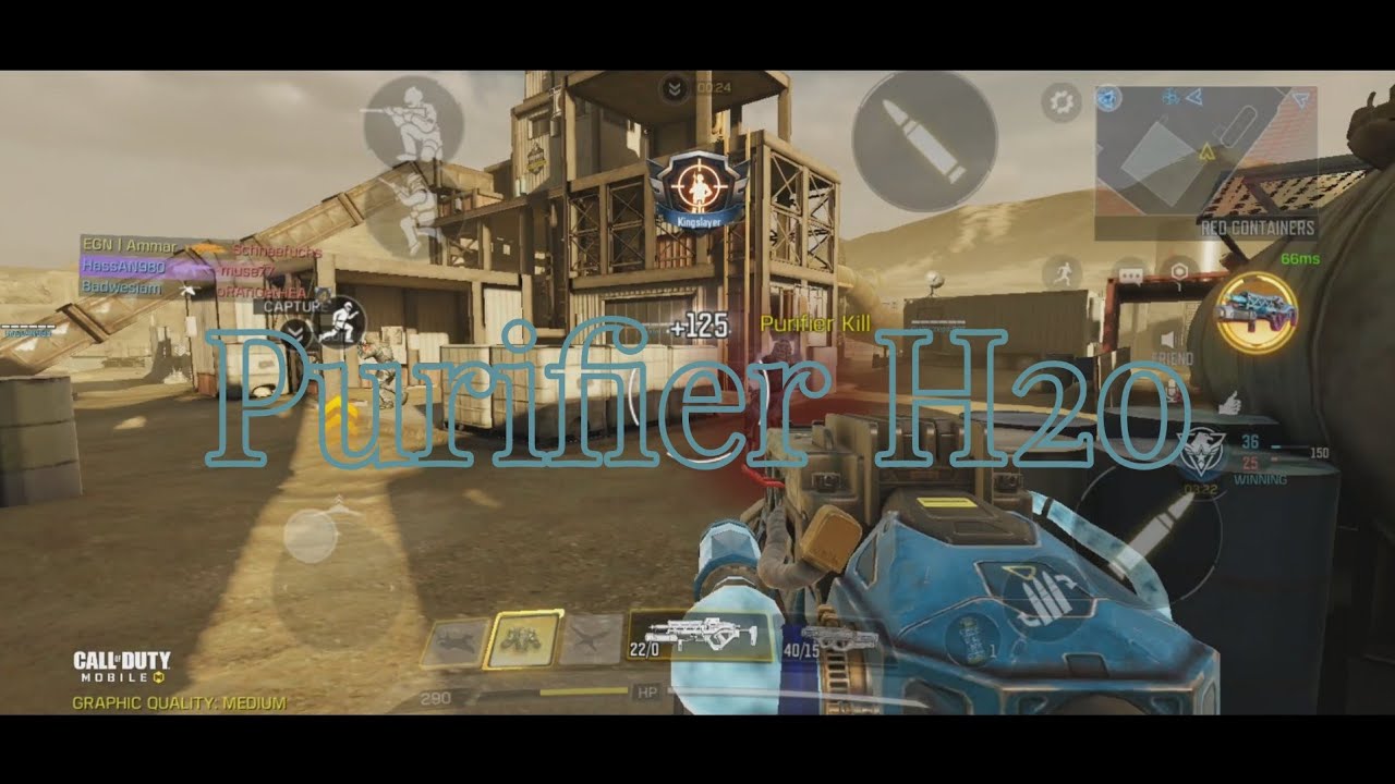 New Operator Skill in Call of Duty Mobile Purifier - H2o Gameplay - YouTube