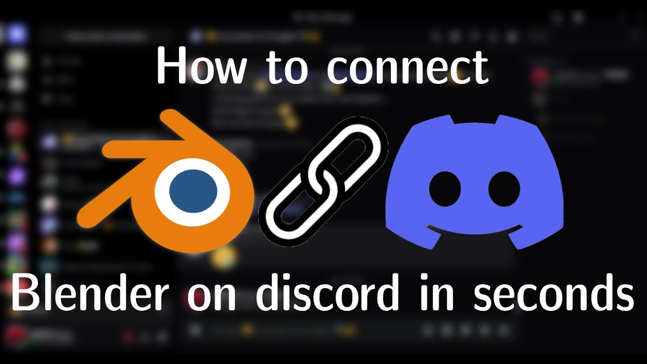How to connect blender on discord in seconds! - YouTube