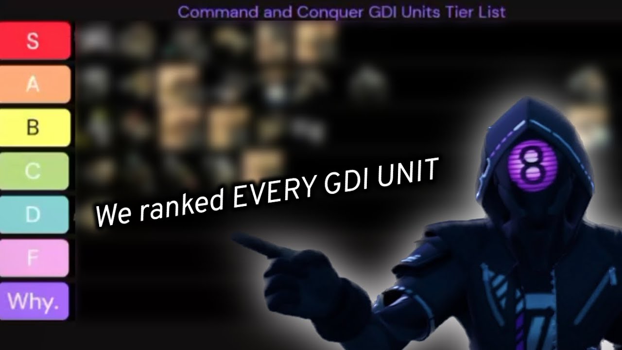 We ranked EVERY GDI UNIT in CNC: Kane’s Wrath! - YouTube